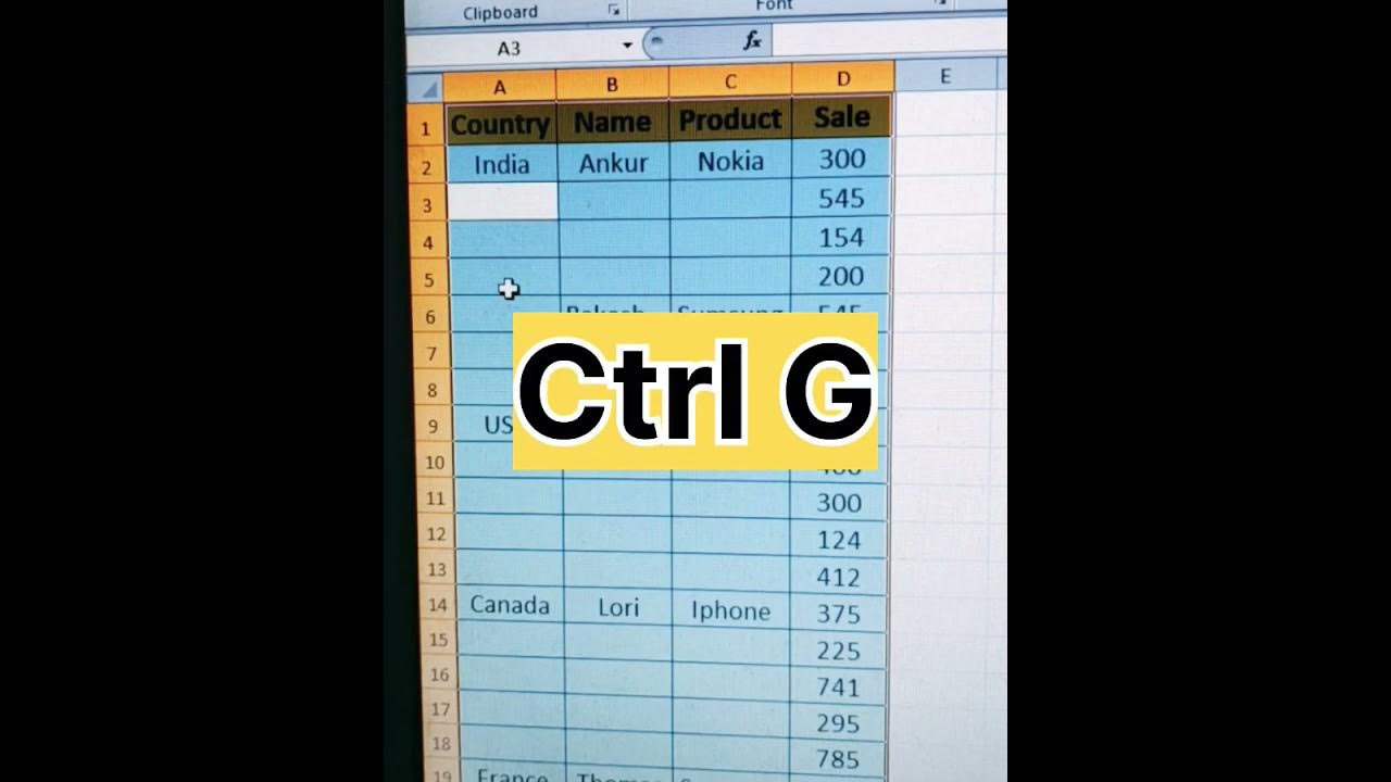 How To Fill Multiple Blank Row In Excel shorts excelshortcuts how-to-fill-multiple-blank-row-in-excel-shorts-excelshortcuts