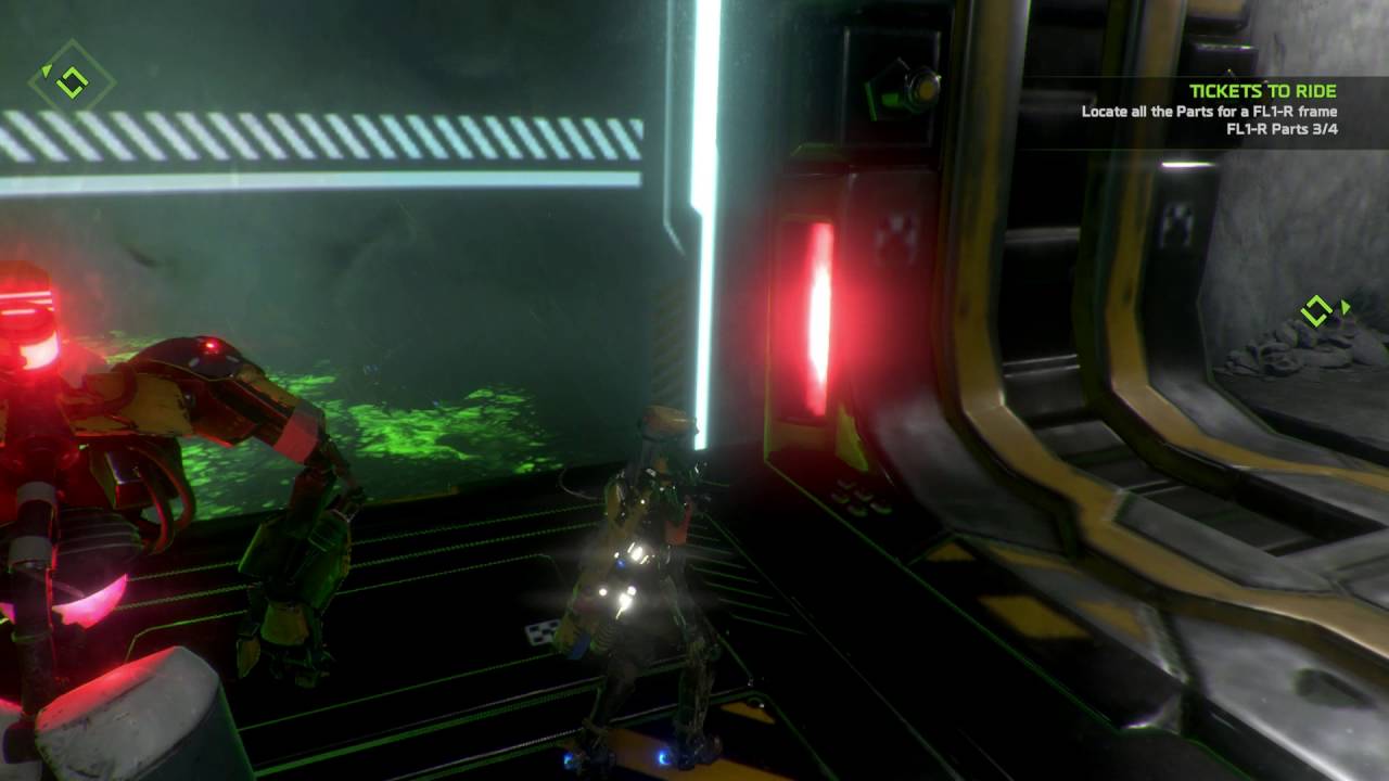 ReCore - Tickets To Ride: Blue Cellbot (Unlocks Door) In Gas Room Joule ...