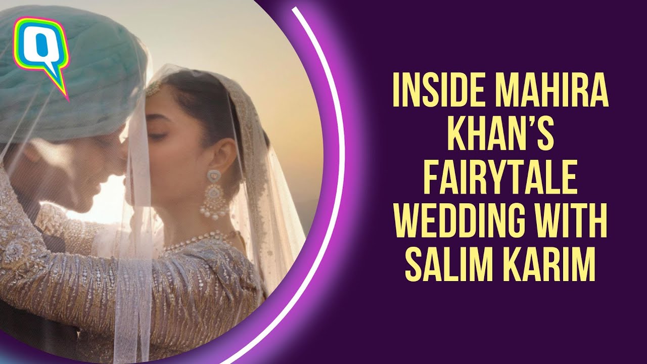 Inside Pakistani Actor Mahira Khan's Fairytale Wedding With Salim Karim ...