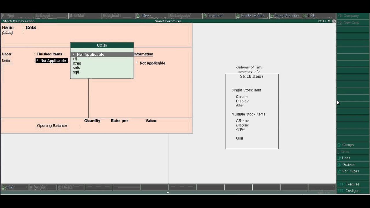 Production account - BOM in tally erp9 - YouTube