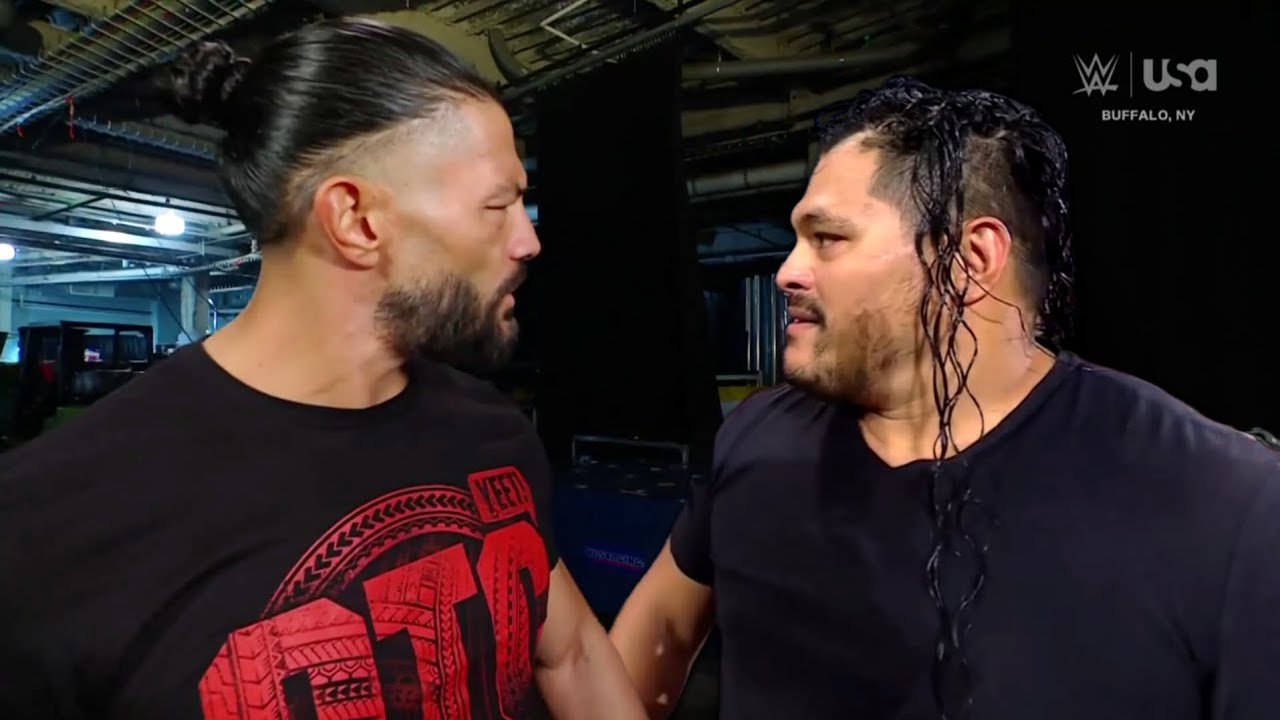Jeff Cobb JC Mateo Attack Roman Reigns Backstage For Solo Sikoa WWE ...