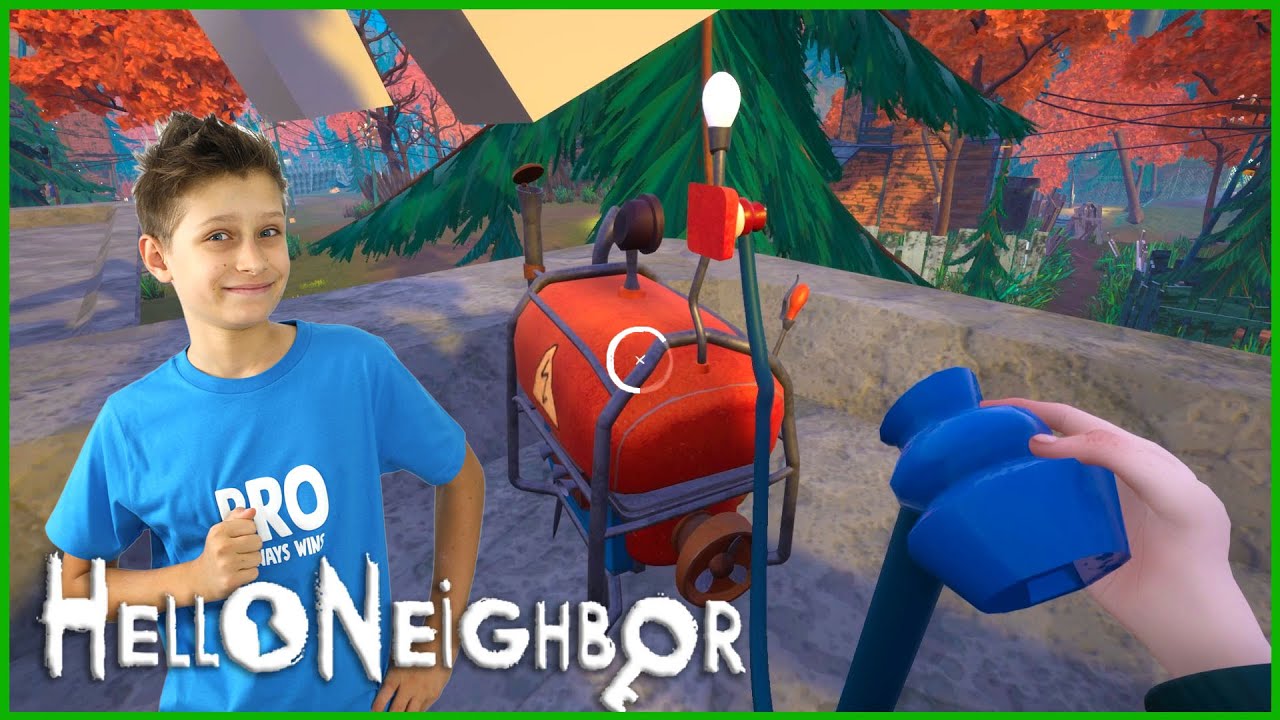 Getting a Generator in Hello Neighbor! - YouTube
