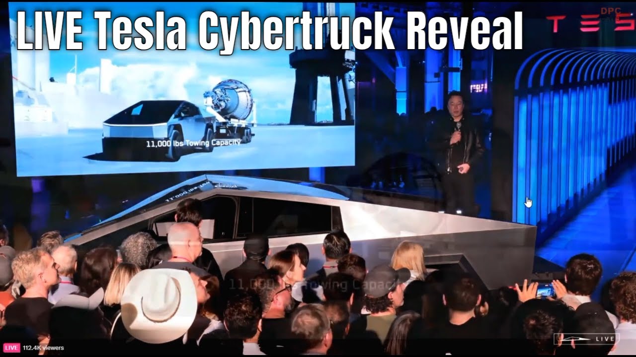 Elon Musk LIVE Tesla Cybertruck Reveal Presentation - YouTube