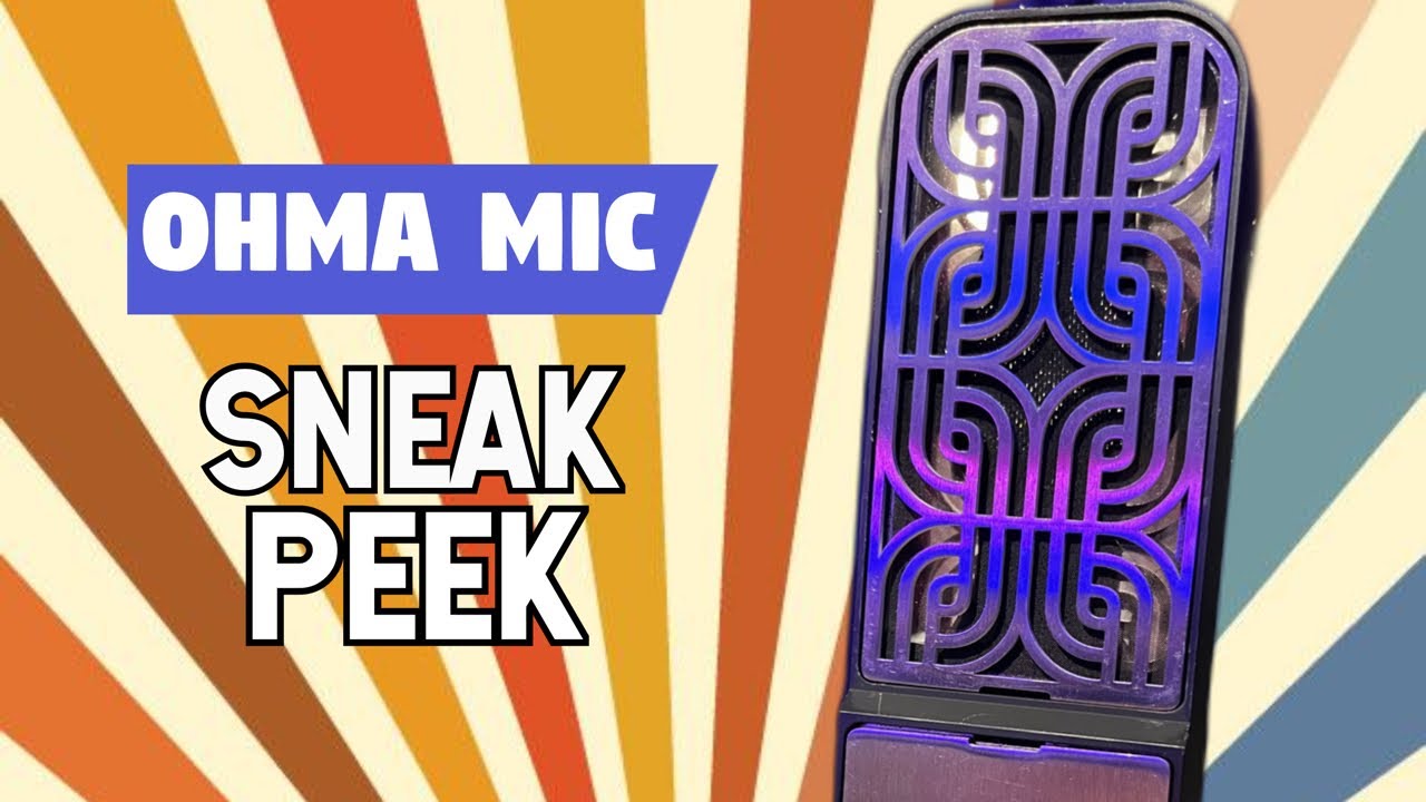 Ohma Condenser Mic Quick Sneak Peek - YouTube