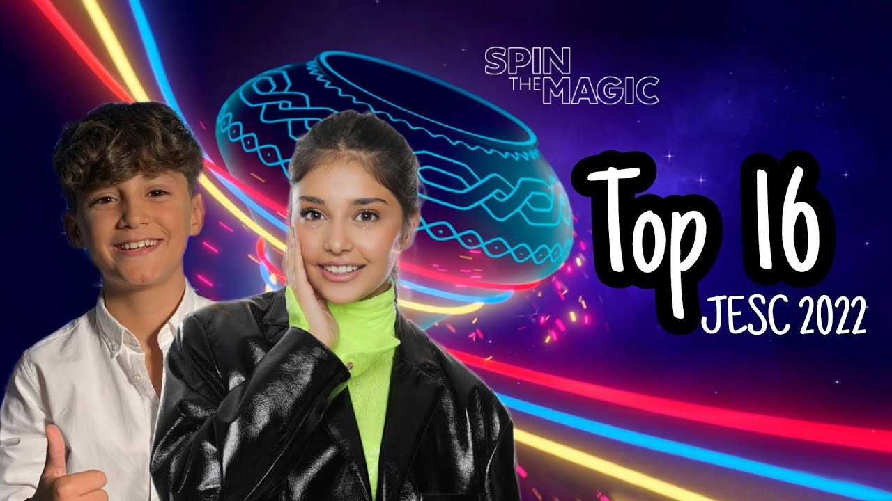 Top 16 Junior Eurovision 2022 | JESC 2022 - YouTube