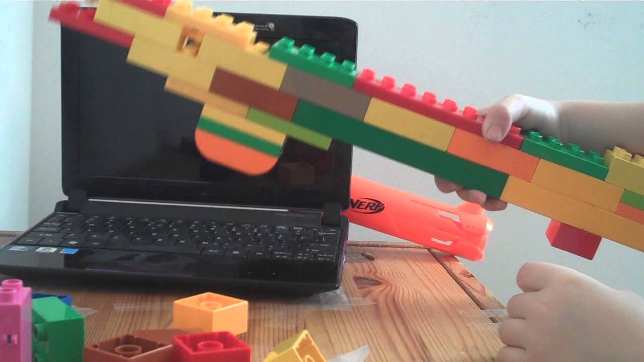 Lego Duplo Gun Build - YouTube