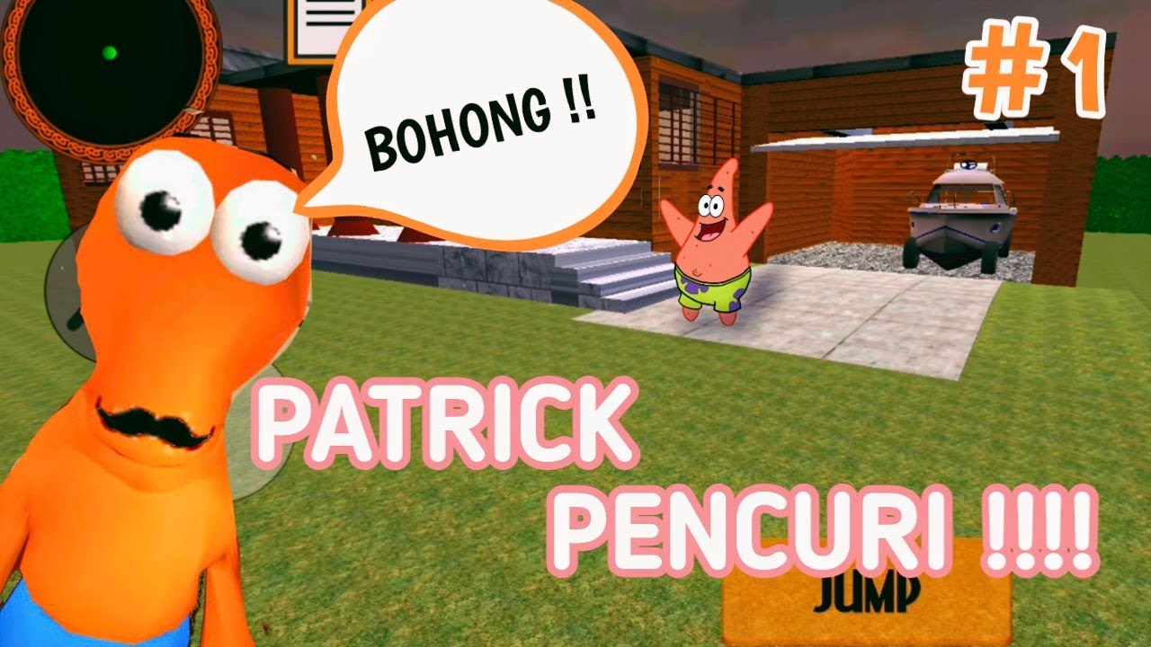Kita grebek rumah temen spongebop - Patrick Neighbor Part1 - YouTube