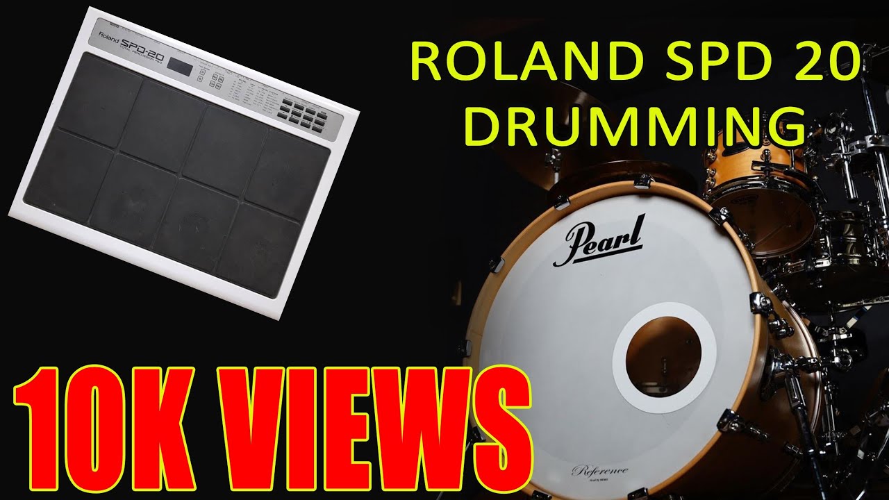 Roland SPD 20 Drumming - YouTube
