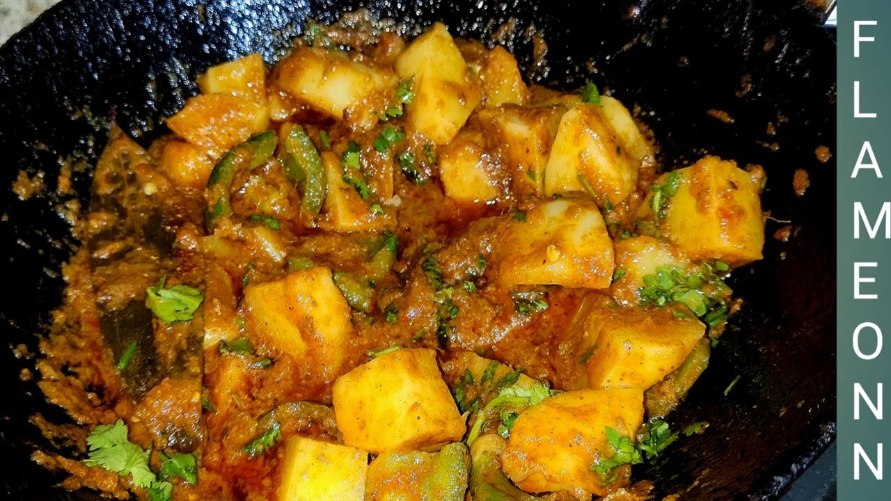 Halwai wale Masala Aloo ki sabzi recipe | Puri wale Aloo sabji - YouTube