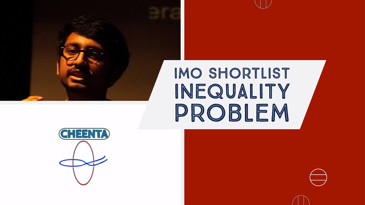 IMO Shortlist Inequality Problem - YouTube