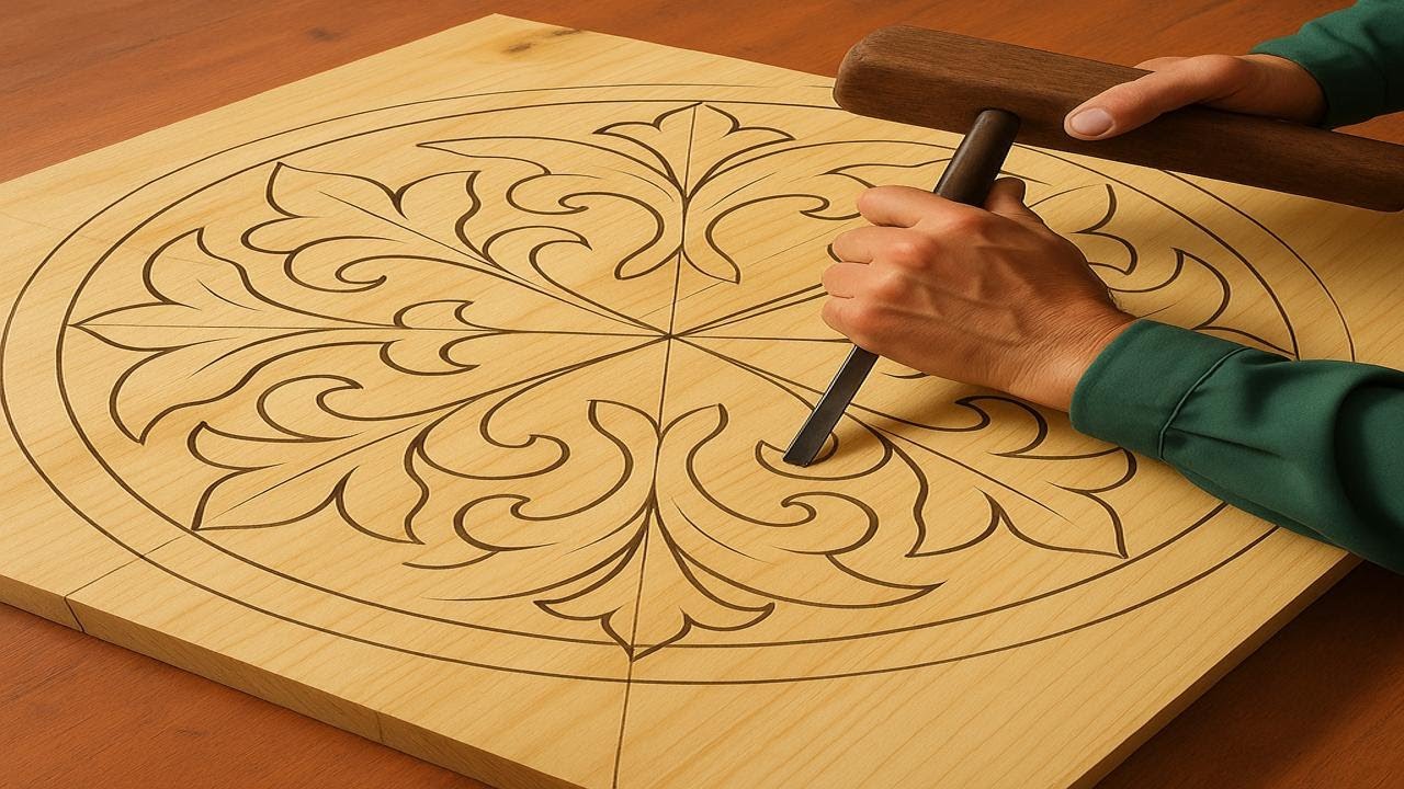 Hand Carving Techniques Highly Skilled Carpenters - Tea Table Prominent ...