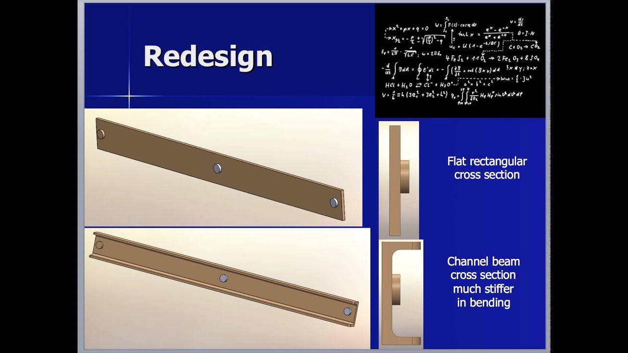 FEA failure analysis - YouTube