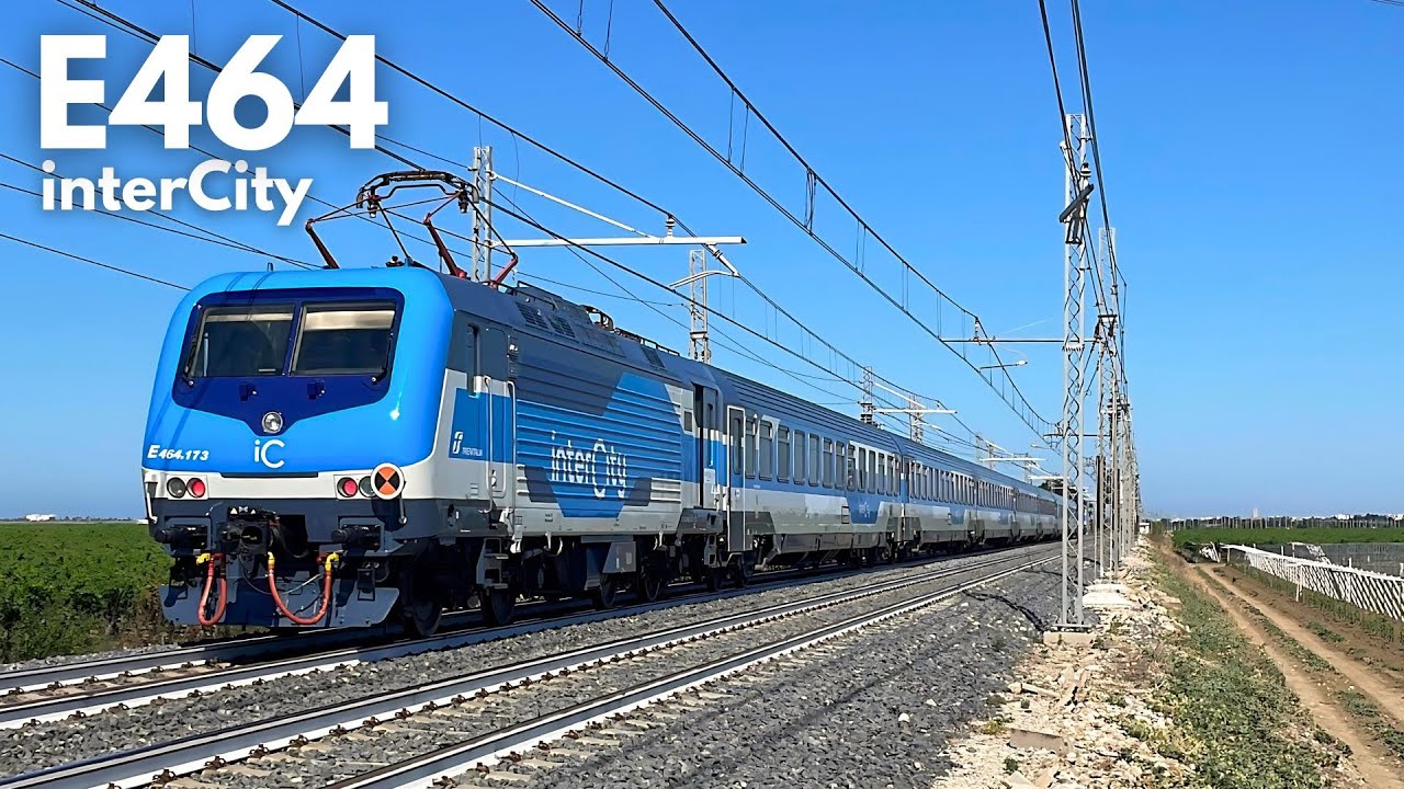 FINALMENTE PRIMO SERVIZIO REGOLARE PER LE E464 NUOVA LIVREA INTERCITY ...