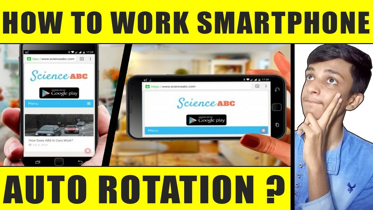 Accelerometer Explain | How Does The Screen Rotation of a Smartphone ...
