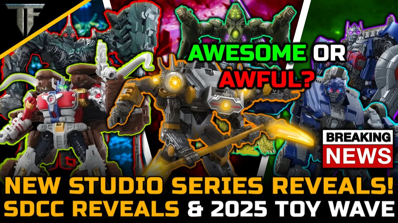 New SDCC 2025 Official Transformers Studio Series & Age Of The Prime ...