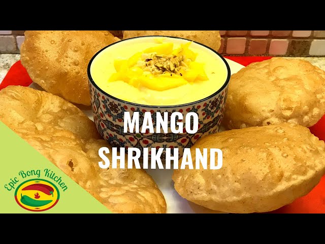 Mango Shrikhand In American