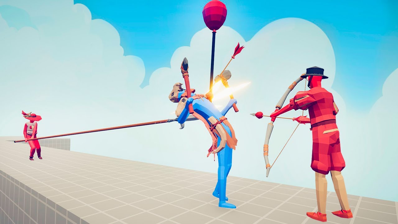 BALLOON + PIKE 1 vs 1 EVERY UNIT | TABS Totally Accurate Battle ...