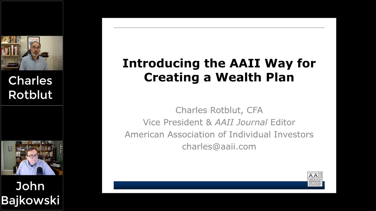 Introducing the AAII Way for Creating a Wealth Plan - YouTube