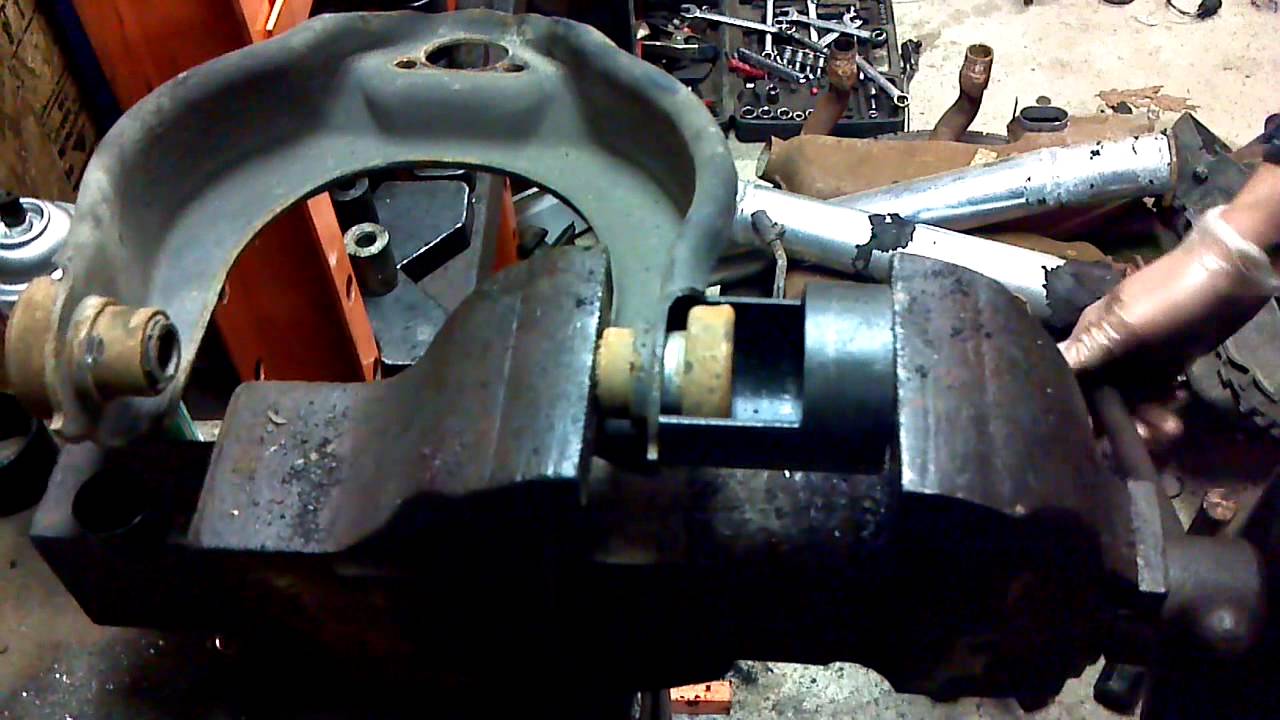Vanagon Upper Control Arm Bushing Replacement - YouTube