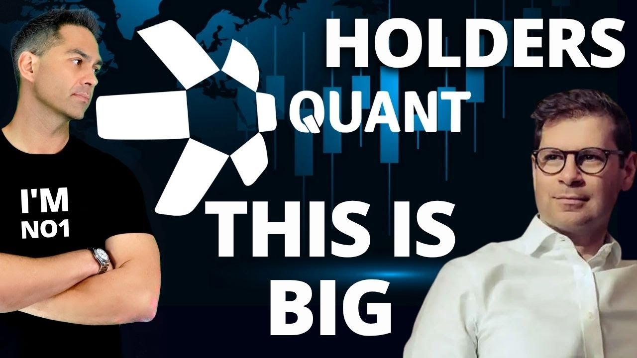 If you HOLD Quant (QNT) YOU MUST KNOW THIS | Quant SHOCKING NEWS & QNT ...