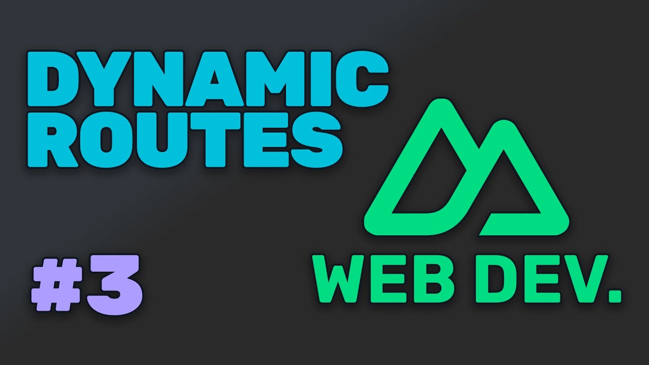 Creating Dynamic Pages with Nuxt Slugs | Full-Stack Web Dev #3 - YouTube
