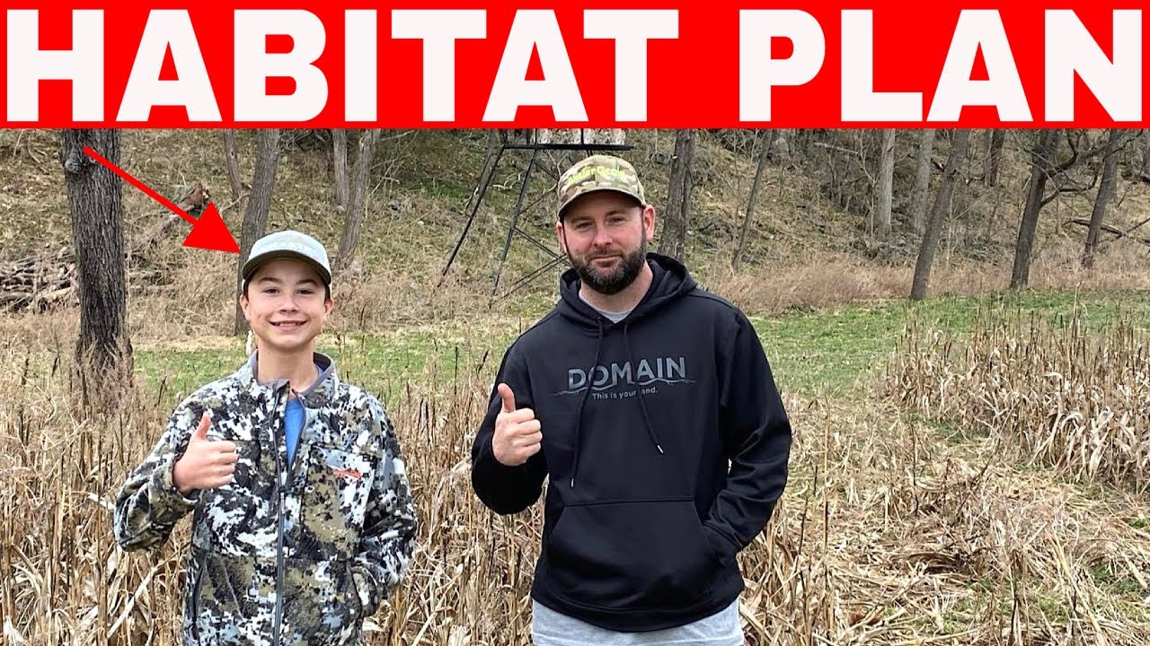 40 Acre Deer Hunting Property Tour & Habitat Plan! - YouTube