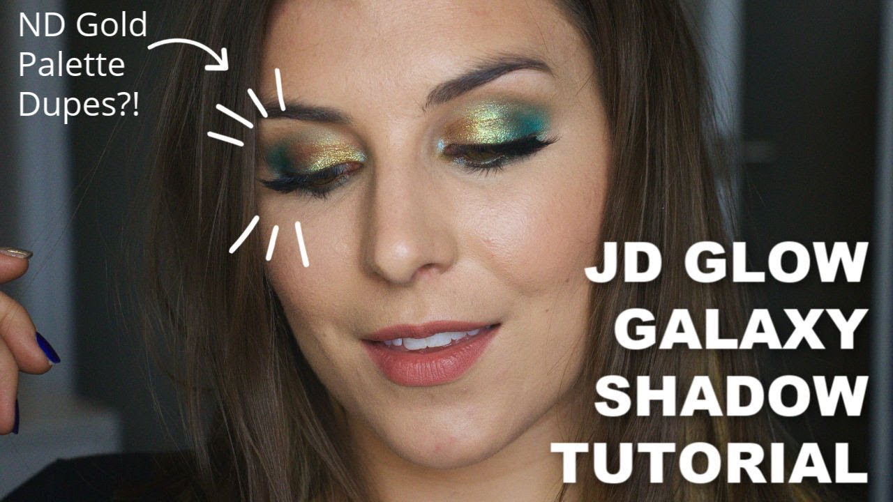 Indie Makeup Tutorial Re Discovering Jd Glow Galaxy Shadows Bailey B