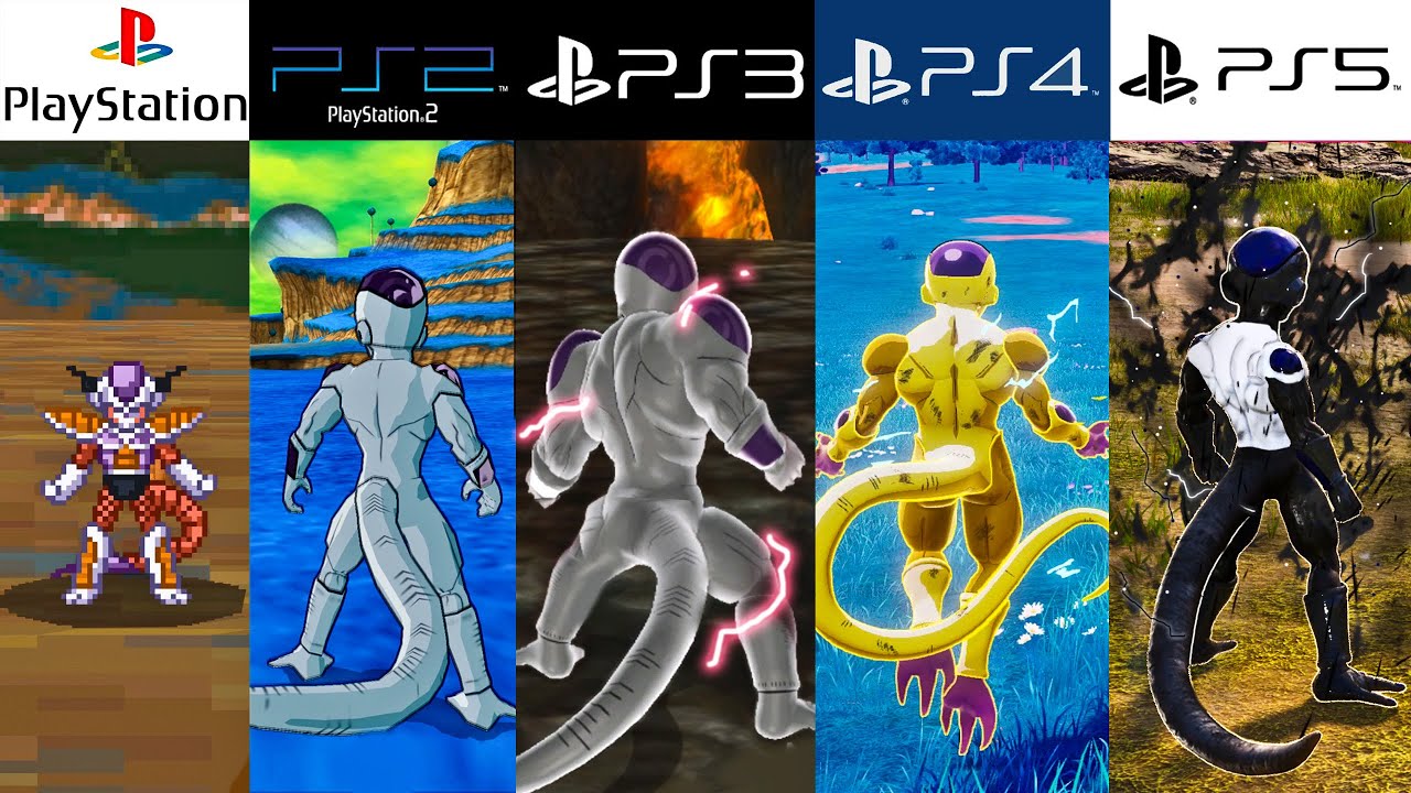 Evolution of Frieza in Playstation (1995-2024) 4K 60fps - YouTube