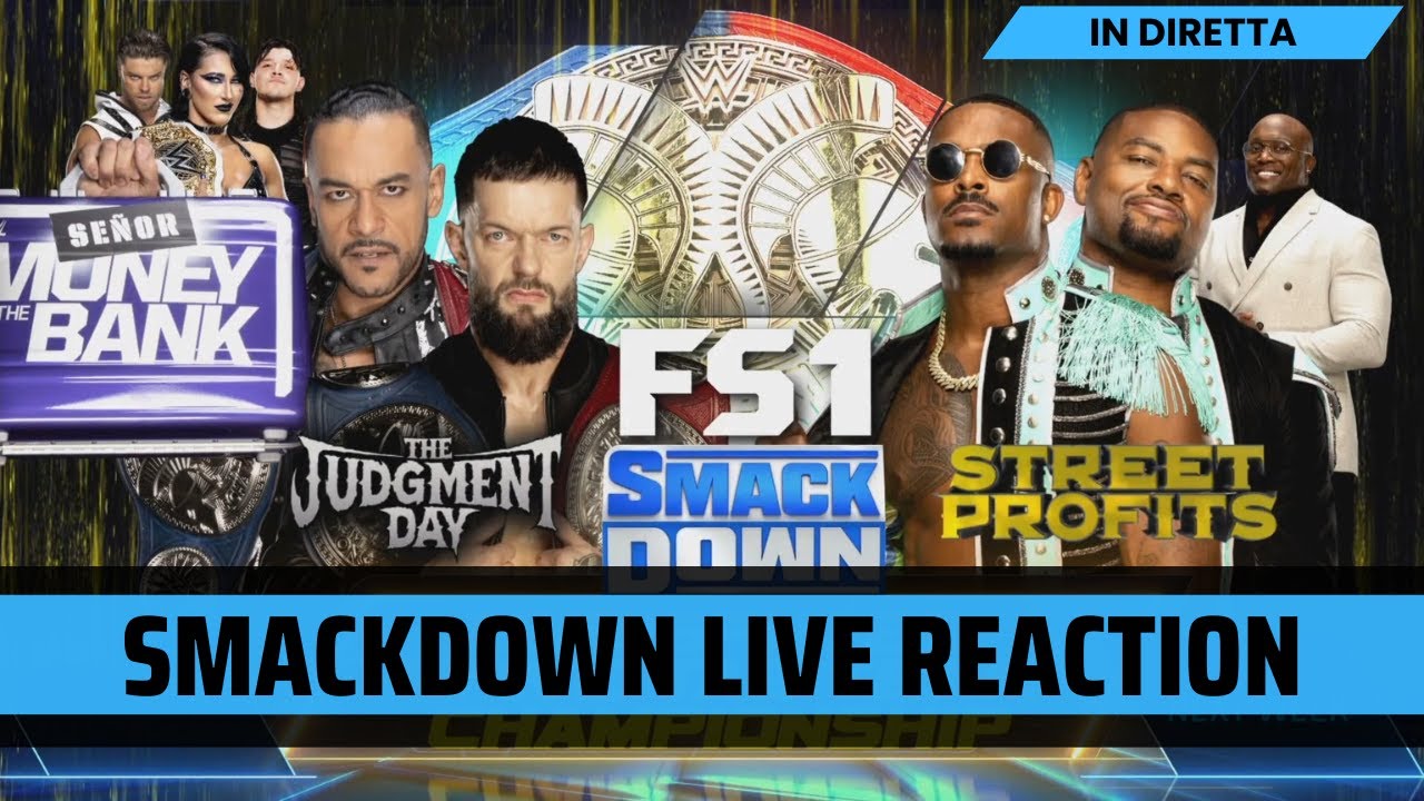 WWE SMACKDOWN - LIVE REACTION - YouTube