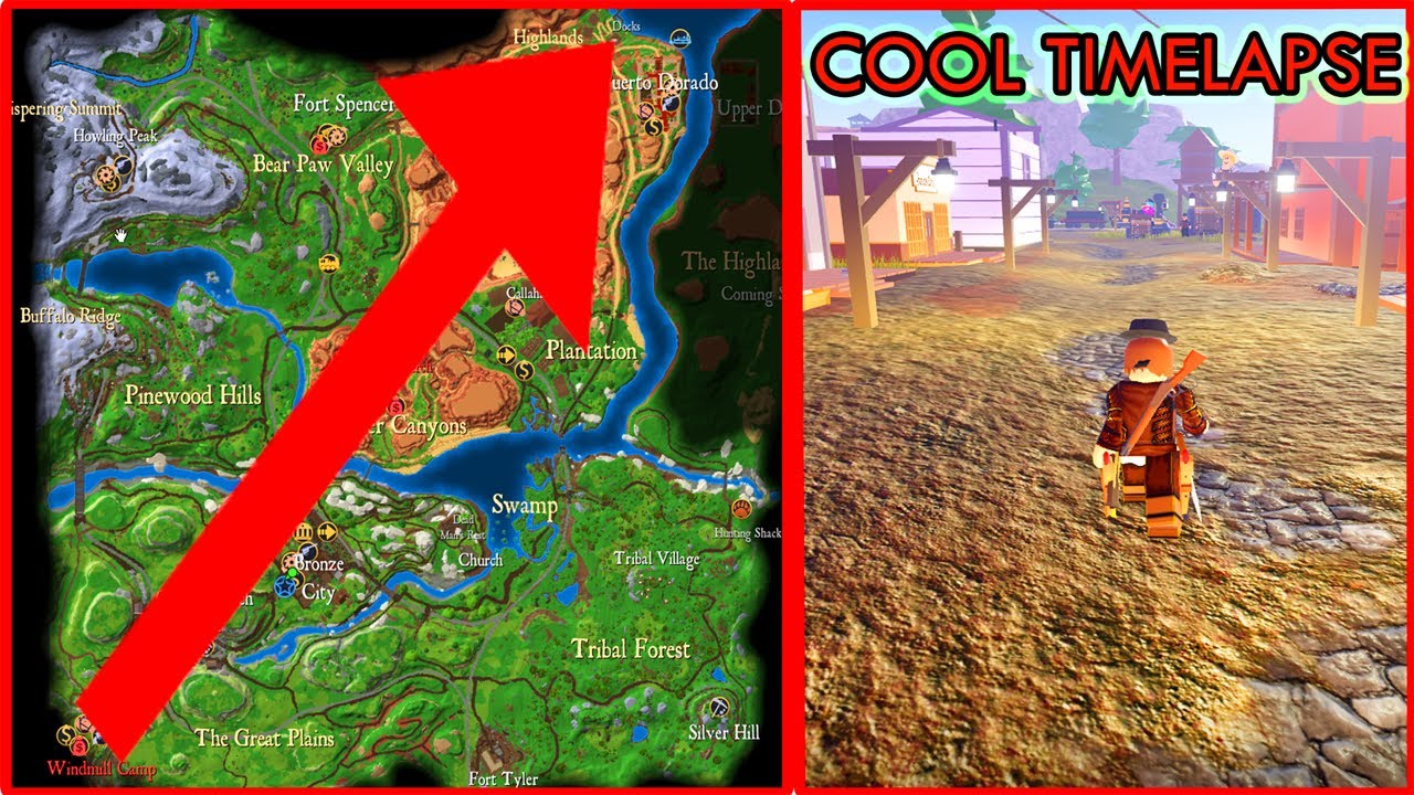Карта the wild west roblox