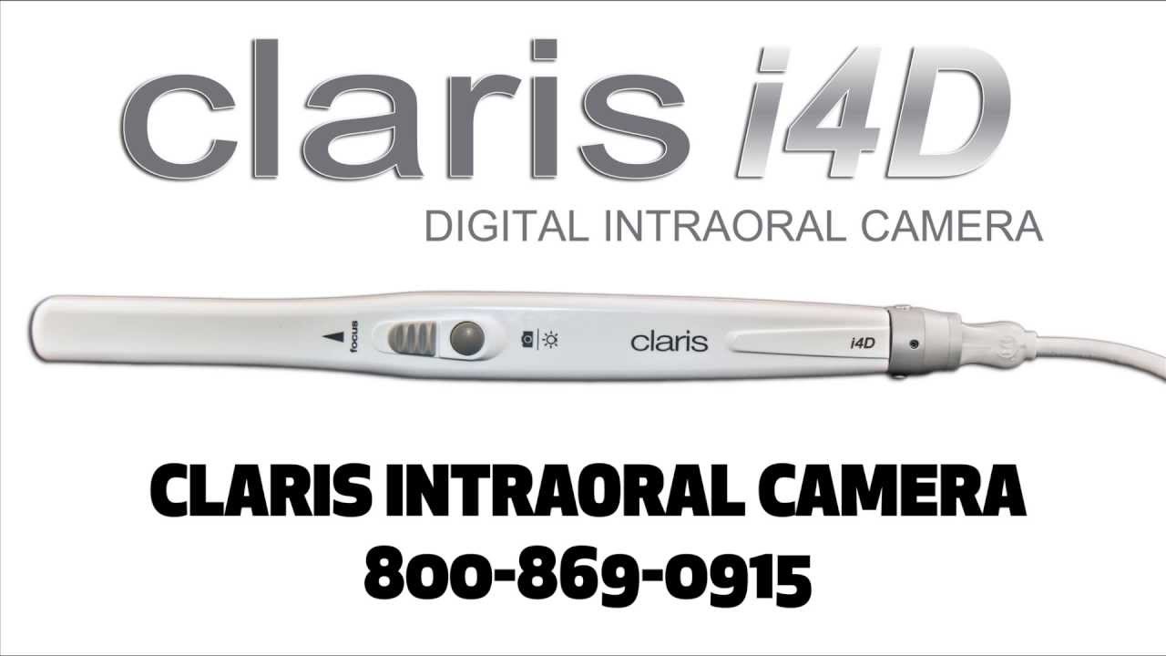 Claris Intraoral Camera - ClarisCamera.com - 1-800-869-0915 - YouTube