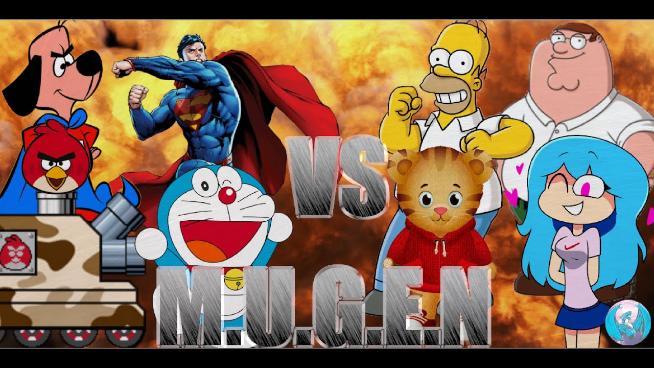 MUGEN - Request by Juan Matheus - Team Superman VS Team Daniel Tiger ...