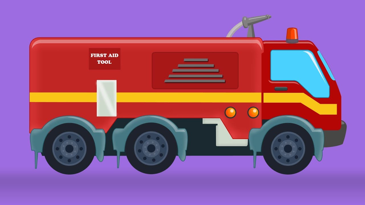 Fire Truck | Formation And Uses | Video For Kids - YouTube