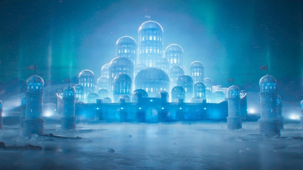 The Super Mario Bros Movie: Bowser Invades The Snow Kingdom - YouTube