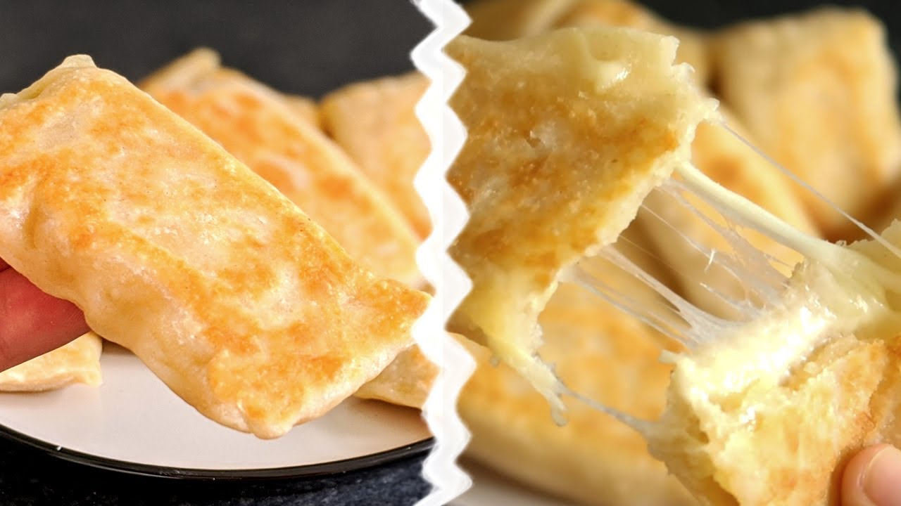 Crêpes au fromage avec 3 ingrédients / RECIPE French CREPES WITH CHEESE ...