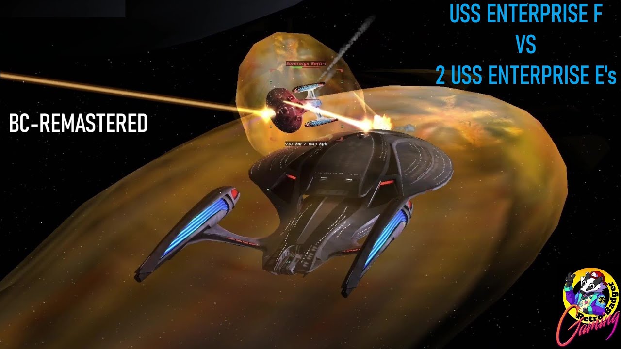 USS Enterprise F VS 2 USS Enterprise E's - Star Trek Ship Battles ...