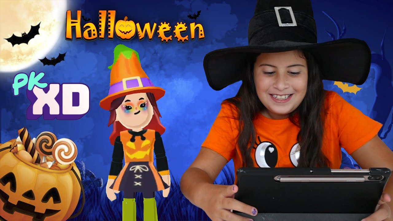 MARIA CLARA E CAROL NOOB EM BUSCA DAS ABOBORAS DOURADAS DE HALLOWEEN NO ...