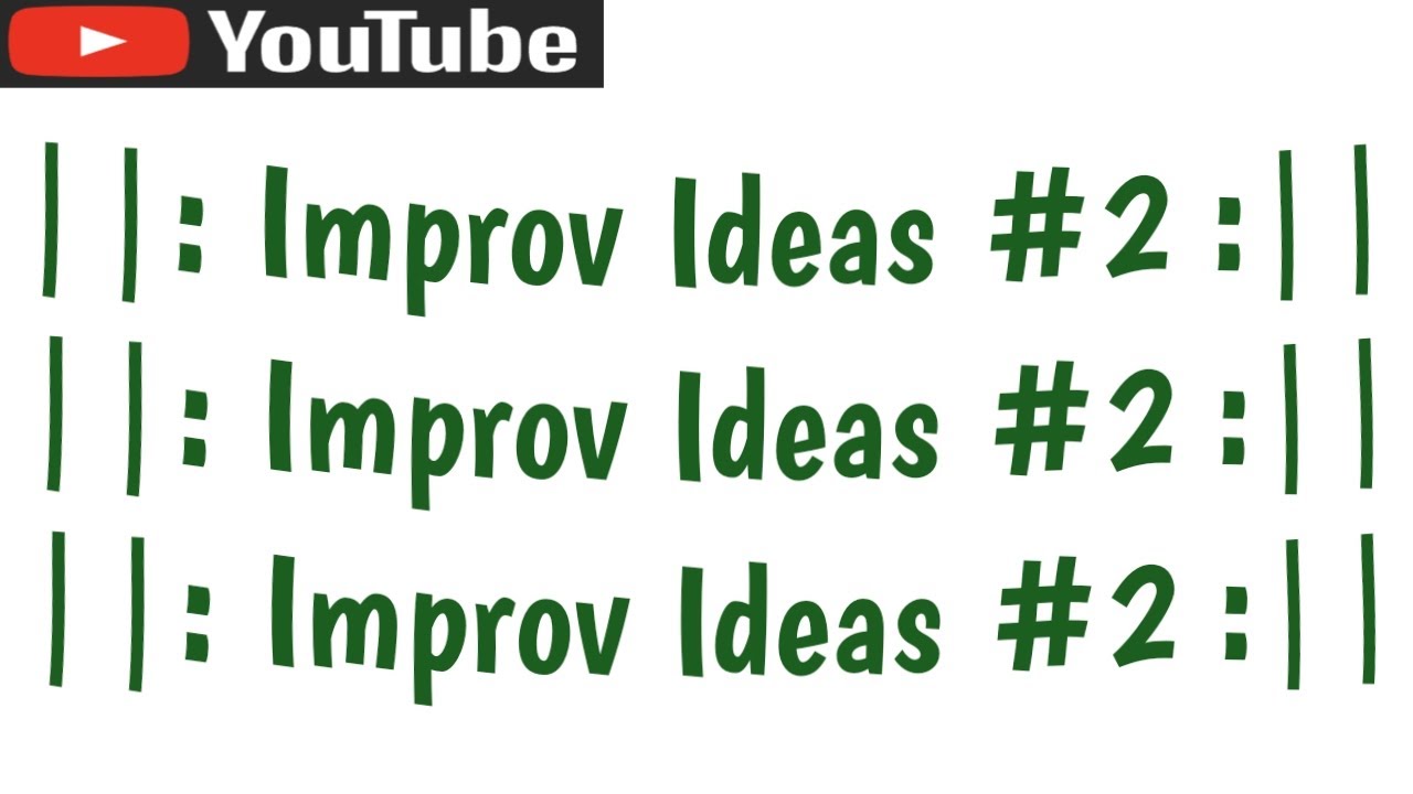 Improvisation Ideas #2 :|| Repeat - YouTube