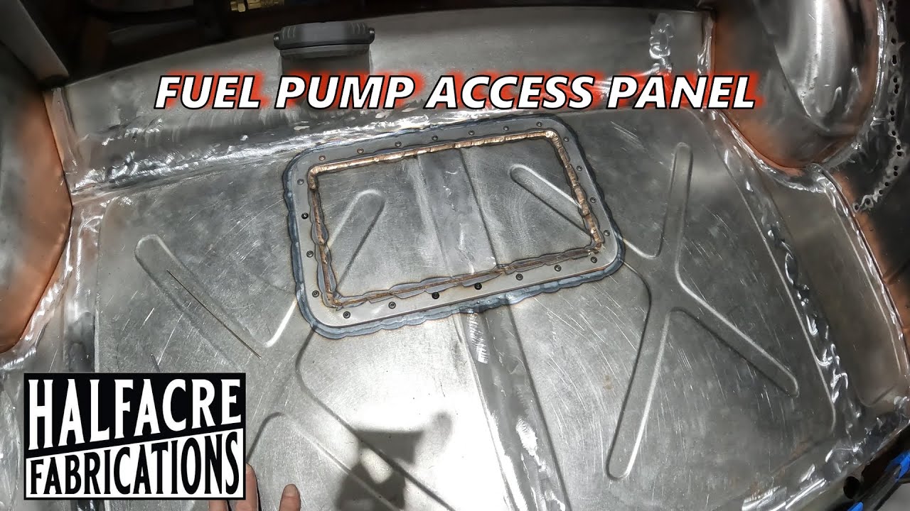 Fuel Pump Access Panel in Trunk - YouTube