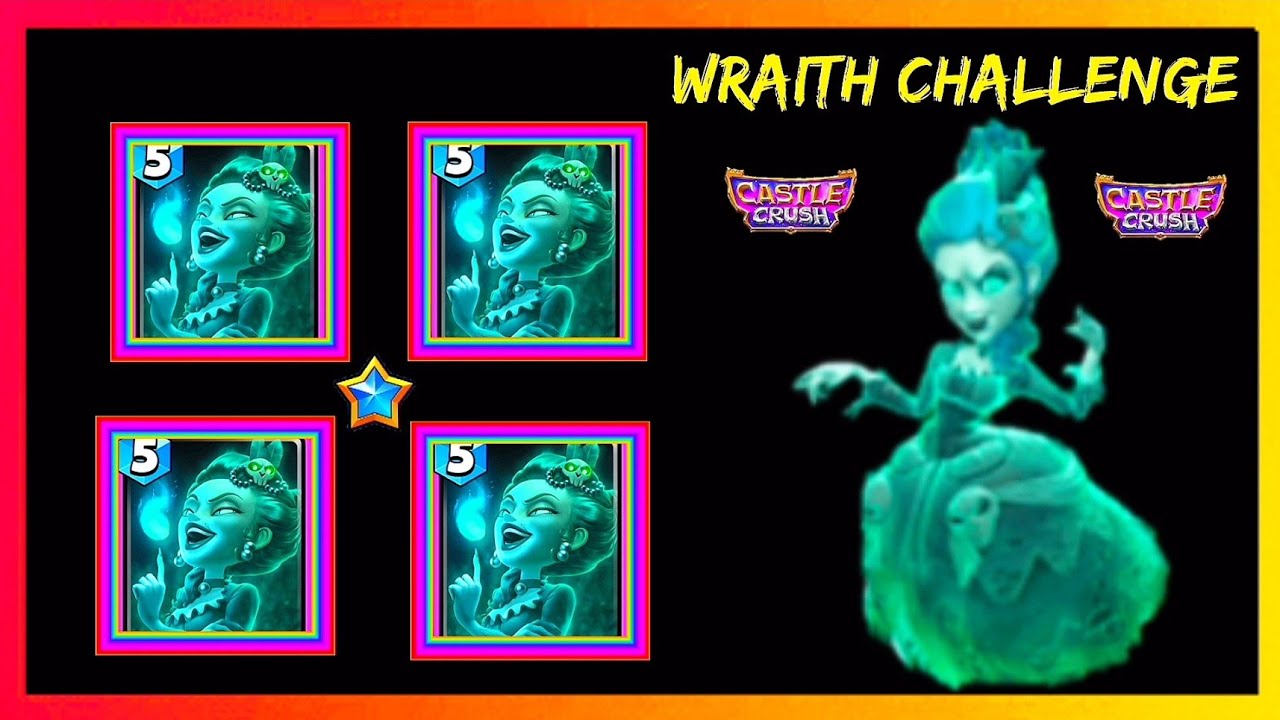 Using Only Wraith! Challenge Video? Castle Crush - YouTube