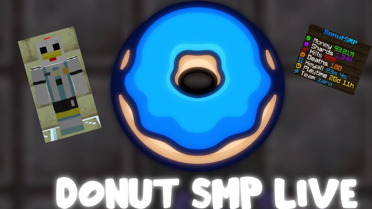 Filling up the stash on the donutsmp , shoutout to wallgzz for buying ...