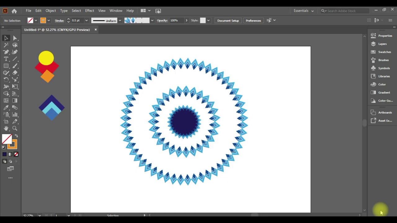 how to draw borders | beautiful design borders in adobe illustrator ...