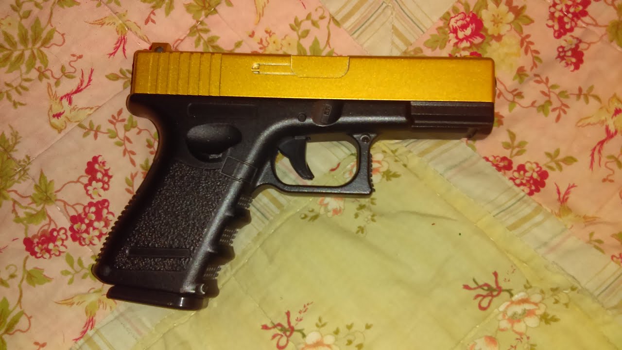 Taking apart the G15, spring-powered glock pistol by Galaxy (with a ...