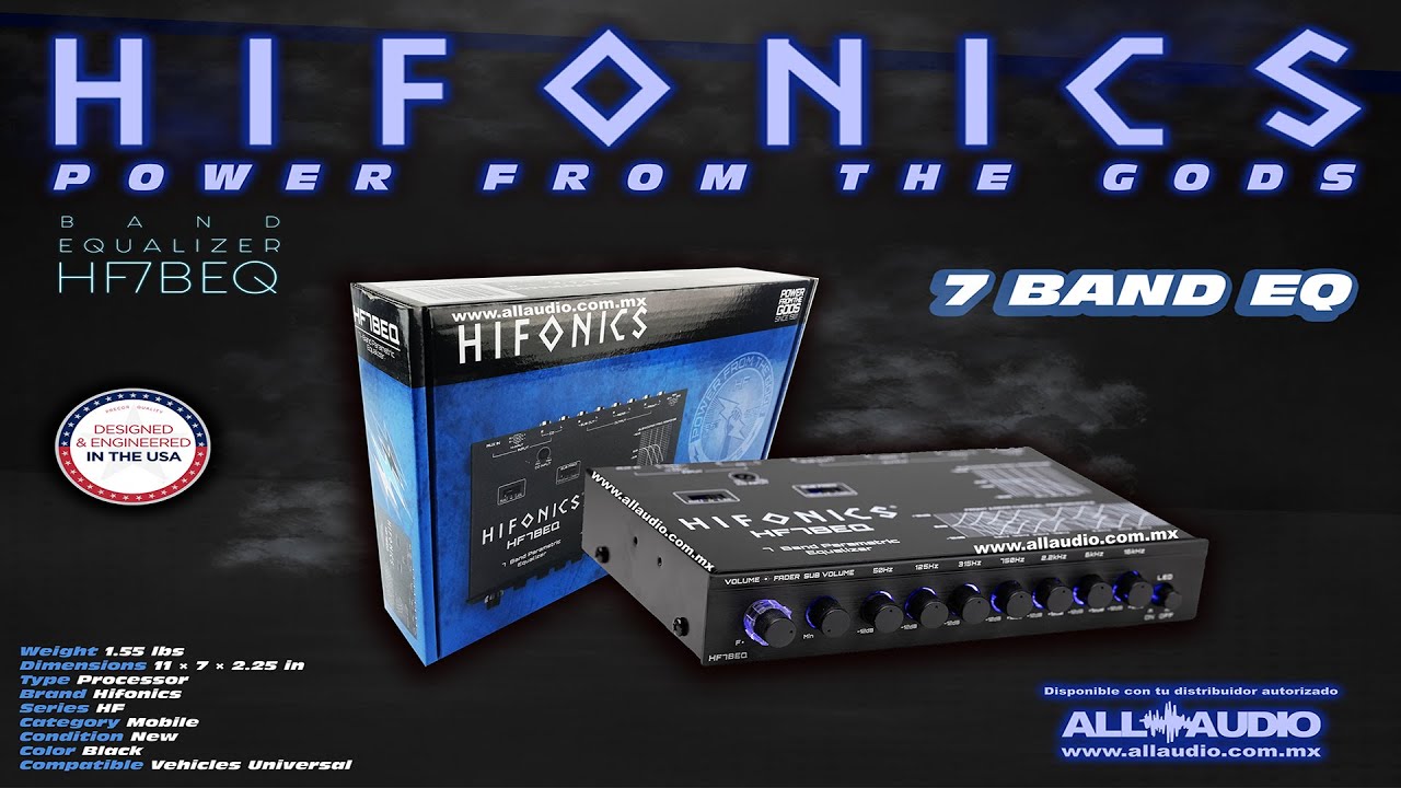UnBoxing - Hifonics HF7BEQ - YouTube