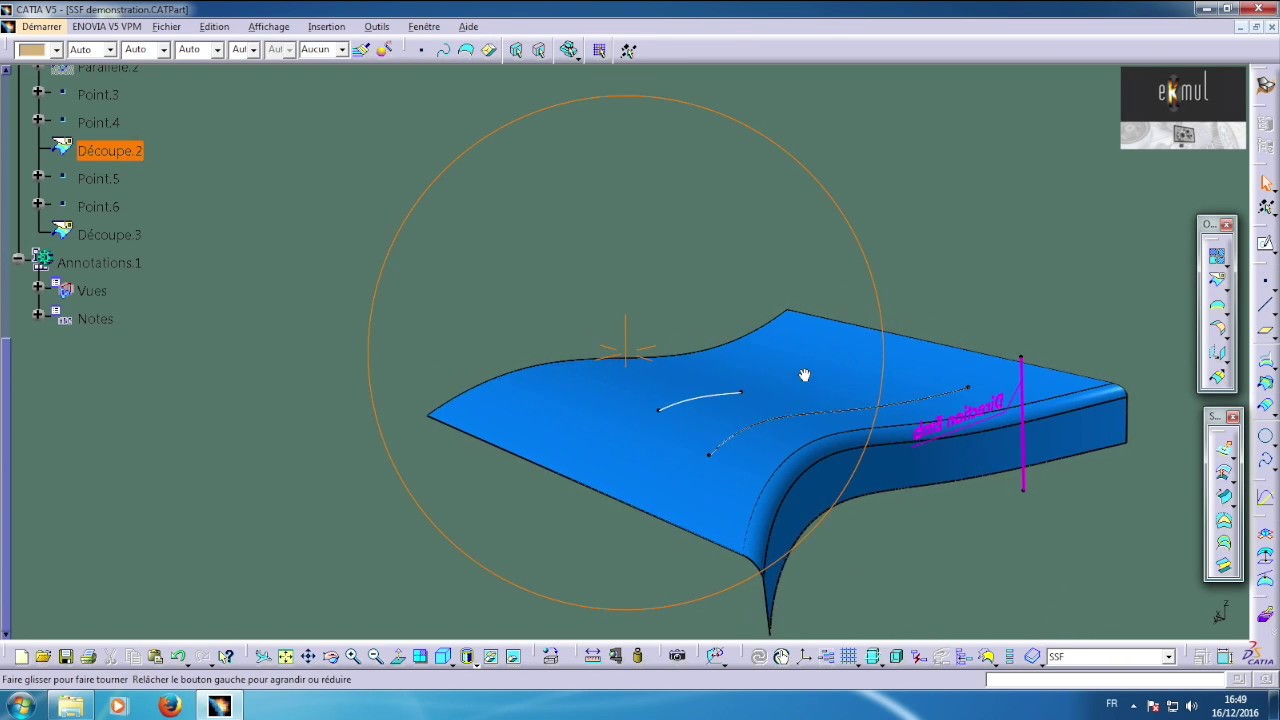 Dessin industriel Power Copy Catia - YouTube