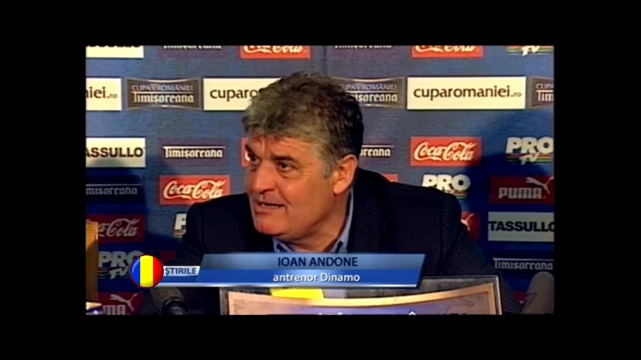 Ioan Andone si proiectul New Dinamo - YouTube
