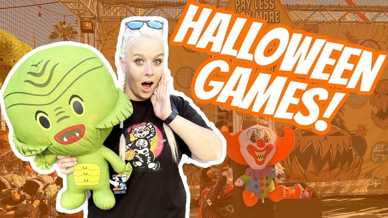 Spooky Fun Carnival Games at Halloween Horror Nights 2022 - YouTube