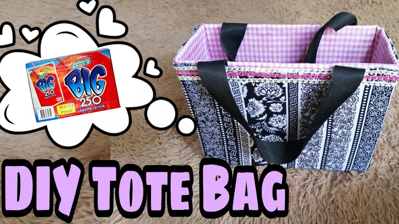 DIY Tote Bag For Beginners Do It Yourself Tote Bag How To Make Tote Bag Using Cardboard YouTube DIY Tote Bag For Beginners Do It Yourself Tote Bag How To Make Tote Bag Using Cardboard YouTube