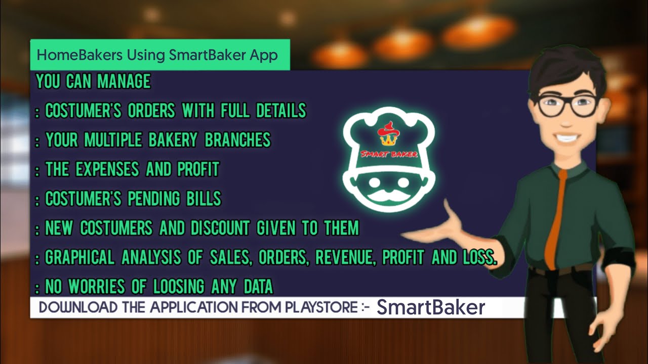 Why to use SmartBaker Application | Best Application to Manage Bakery ...