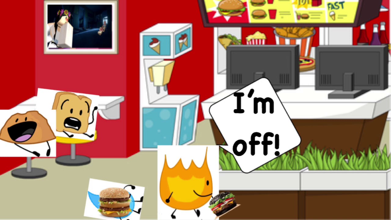 Firey’s Trip To McDonald’s - (Short BFDI Film) - YouTube
